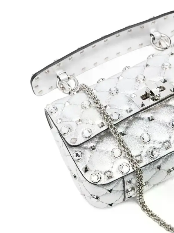 Valentino Garavani Quilted Studded Tote Bag