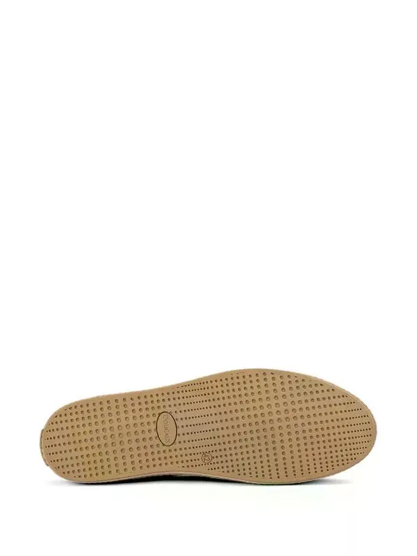 DOUCAL'S Suede Espadrilles With Braided Trim - Blue
