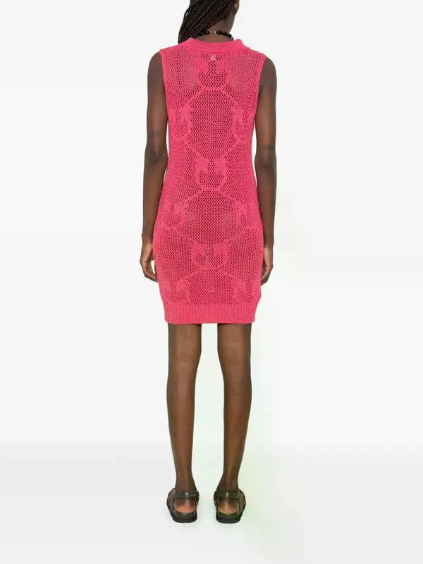 Pinko Sleeveless V-neck Mini Dress