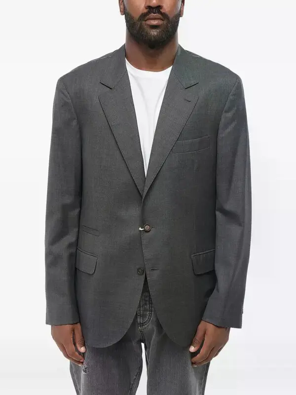 Brunello Cucinelli Flap-pocket Single-breasted Blazer