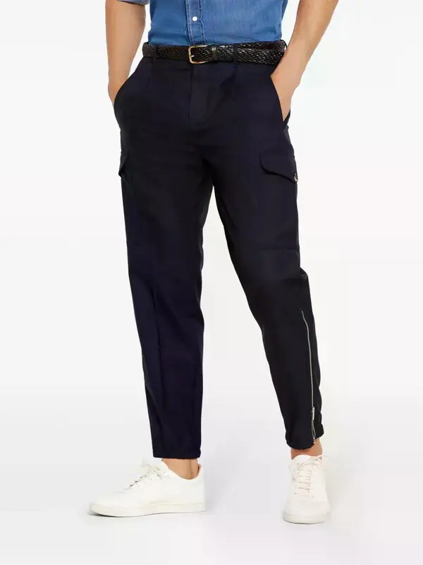 Brunello Cucinelli Virgin Wool Cargo Trousers
