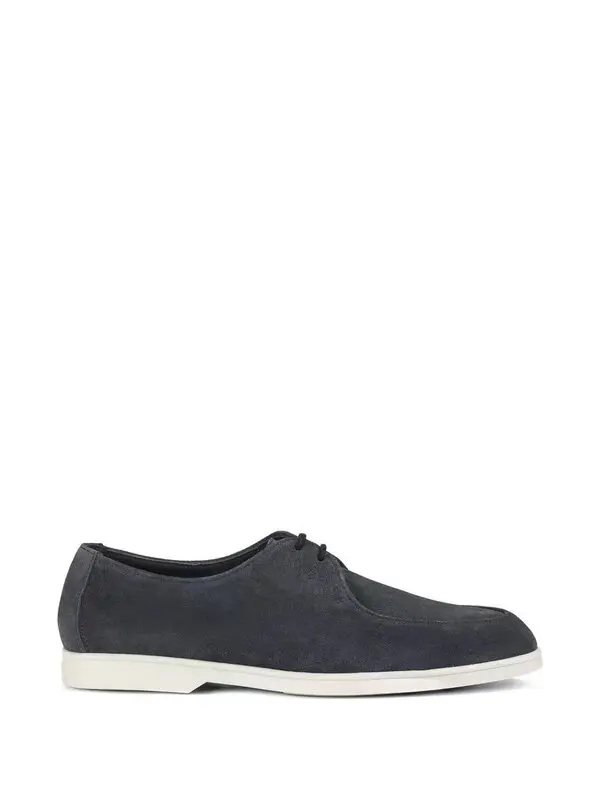 DOUCAL'S Midnight Lace-up Shoes - Blue