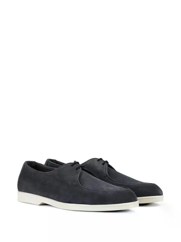 DOUCAL'S Midnight Lace-up Shoes - Blue