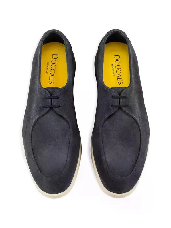 DOUCAL'S Midnight Lace-up Shoes - Blue