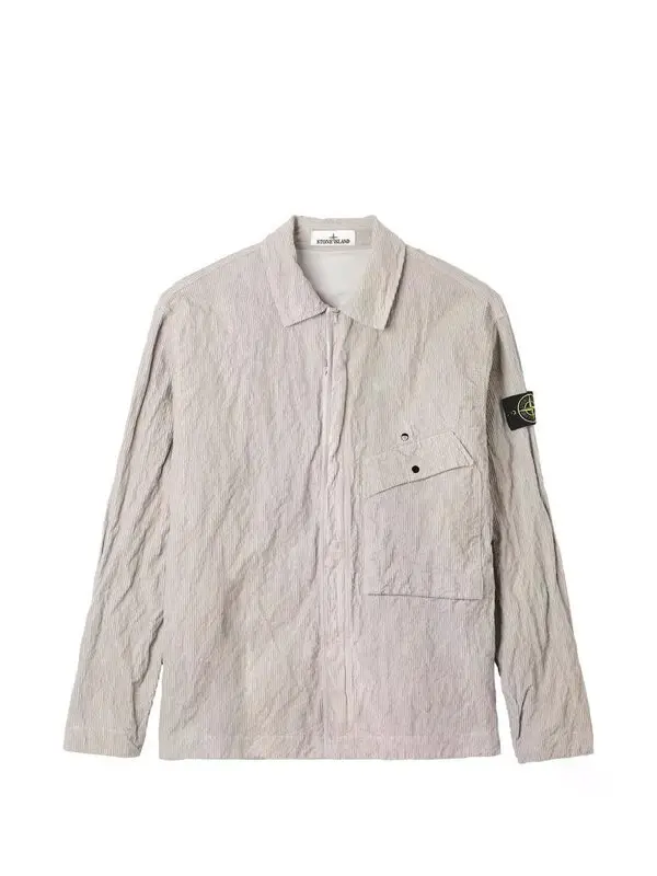 Stone Island Textured Jacket With Pocket