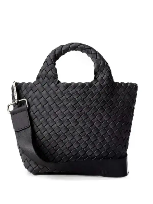 NAGHEDI St. Barths Woven Top-handle Tote Bag - Grey