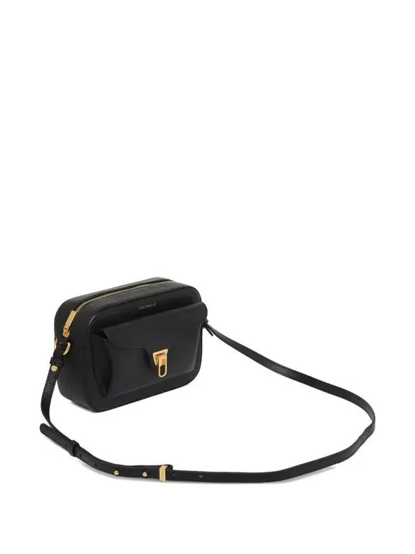 COCCINELLE Logo Detail Cross-body Bag - Black