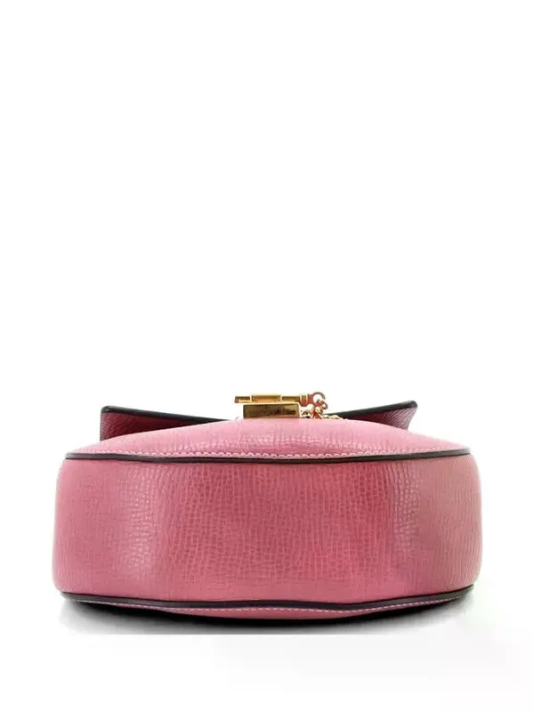 Chloé Drew Leather Mini Crossbody Bag - Green