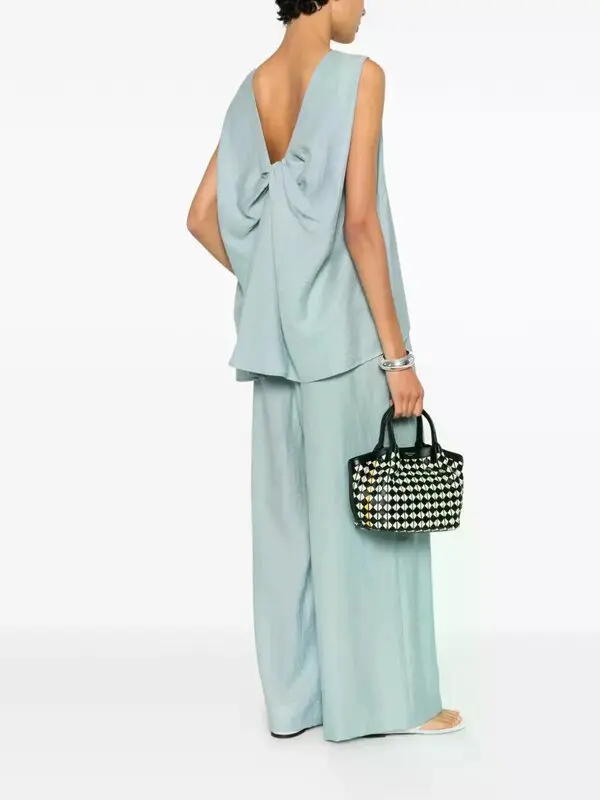 ELEH Drawstring Wide-leg Trousers
