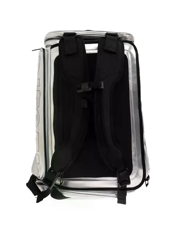 DIESEL® Metallic Logo-print Backpack