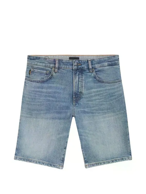 BOSS Maine Denim Shorts - Blue