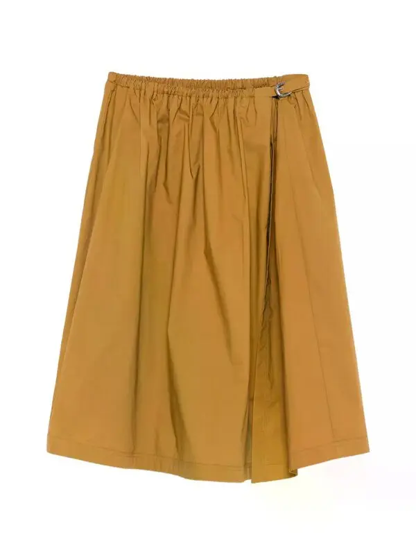 Pinko Calimera Midi Skirt - Brown