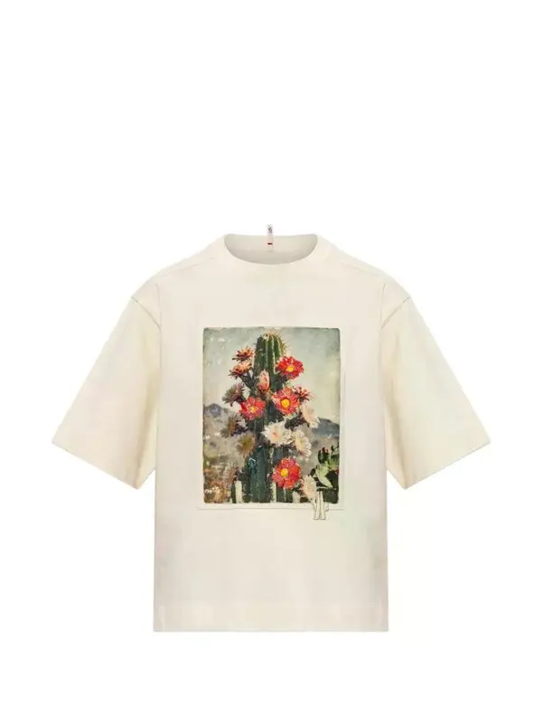 Moncler Cactus-print T-shirt