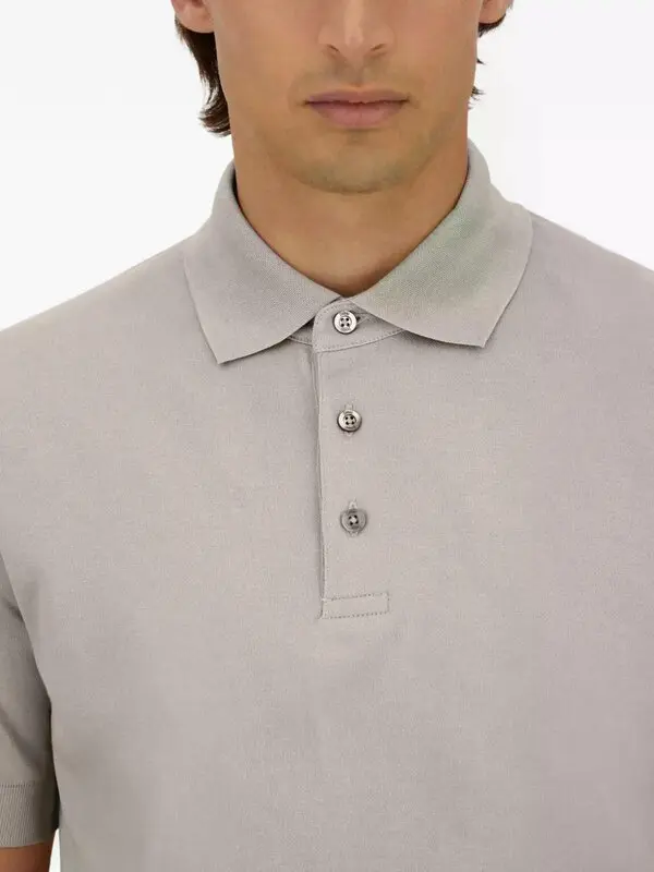 Herno Knit-effect Polo Shirt