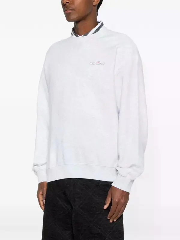 Carhartt Work In Progress Logo-embroidered Sweatshirt