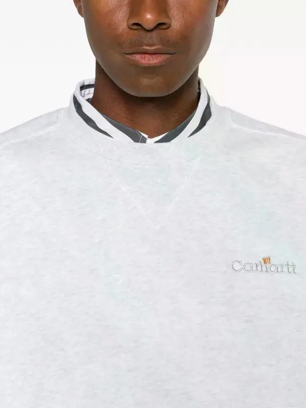 Carhartt Work In Progress Logo-embroidered Sweatshirt