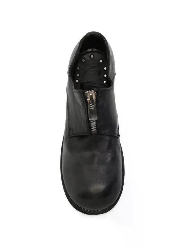Guidi Zip Derby Shoes