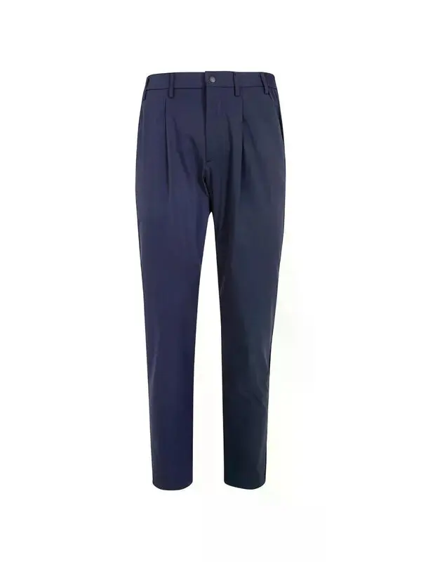 PEOPLE OF SHIBUYA Kobra Pleated Trousers - Blue