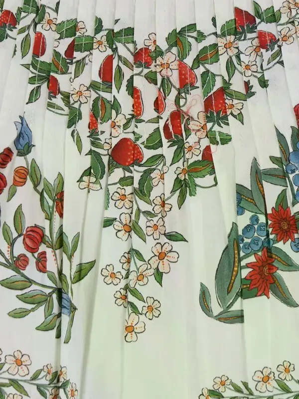 Farm Rio Floral Print Square Neck Blouse