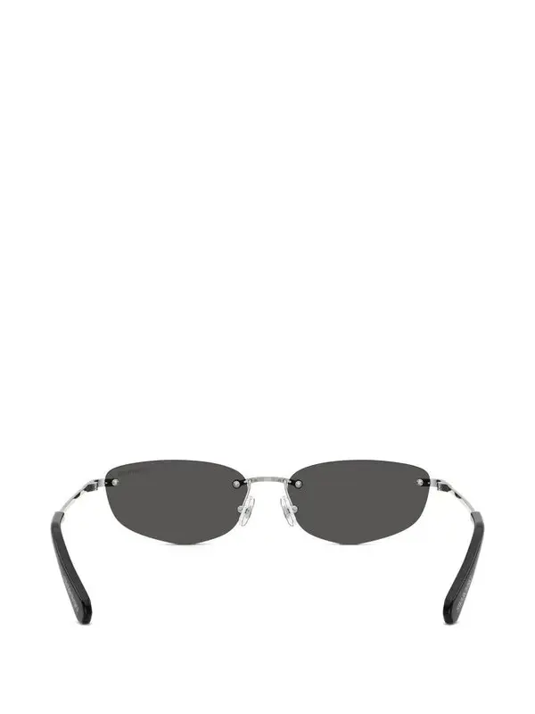 SWAROVSKI Rimless Rectangle Sunglasses