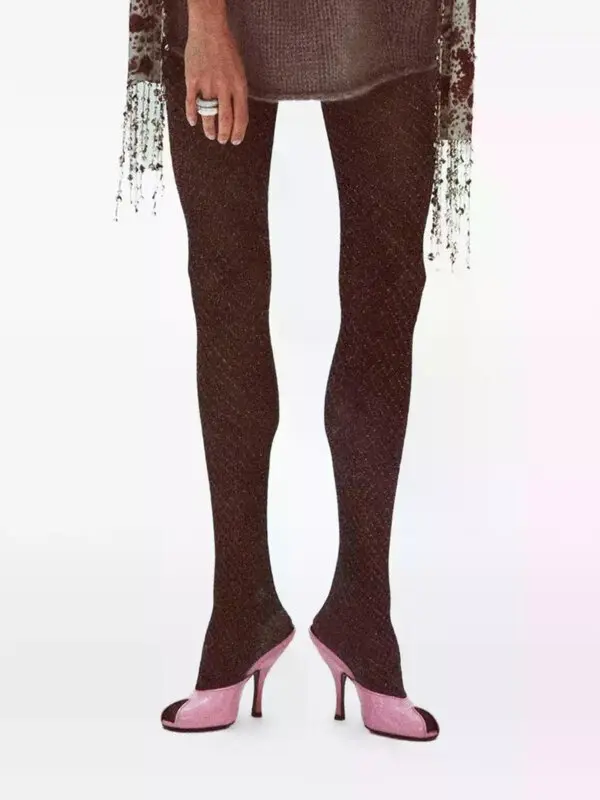 Swedish Stockings Casey Shimmery Fishnet Tights