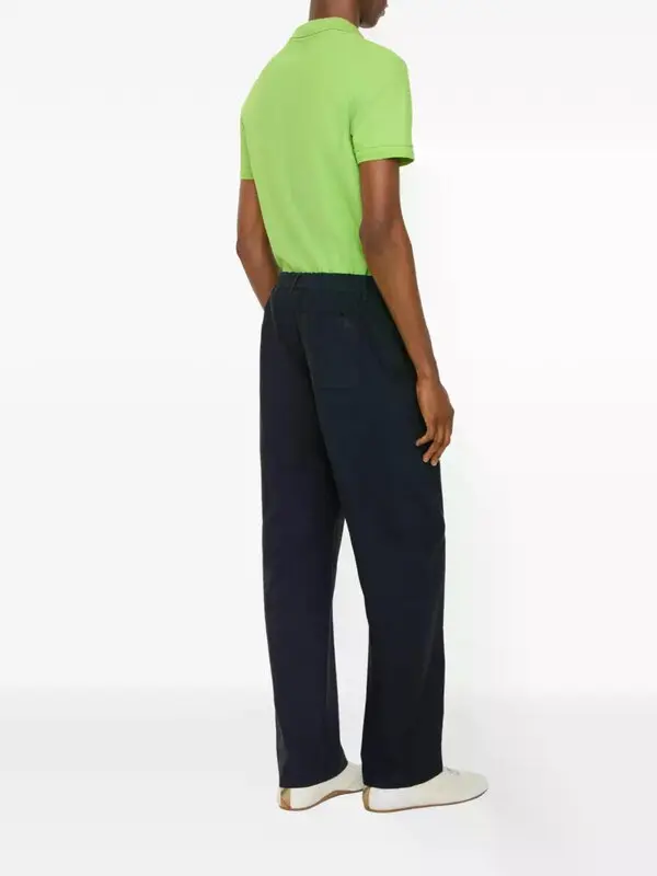 Burberry Cotton Linen Tailored Trousers