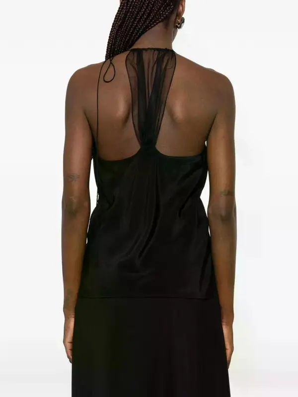 Victoria Beckham Gathered Halterneck Top