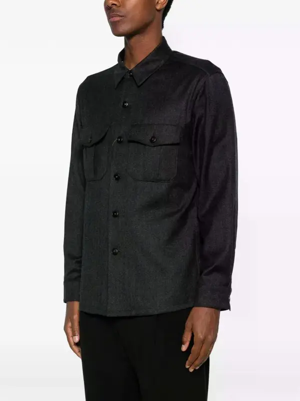 Canali Long-sleeves Jacket - Grey