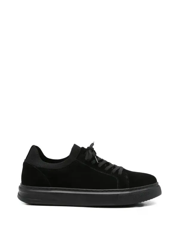 SERGIO MORETTI FIRENZE Suede Lace-up Sneakers