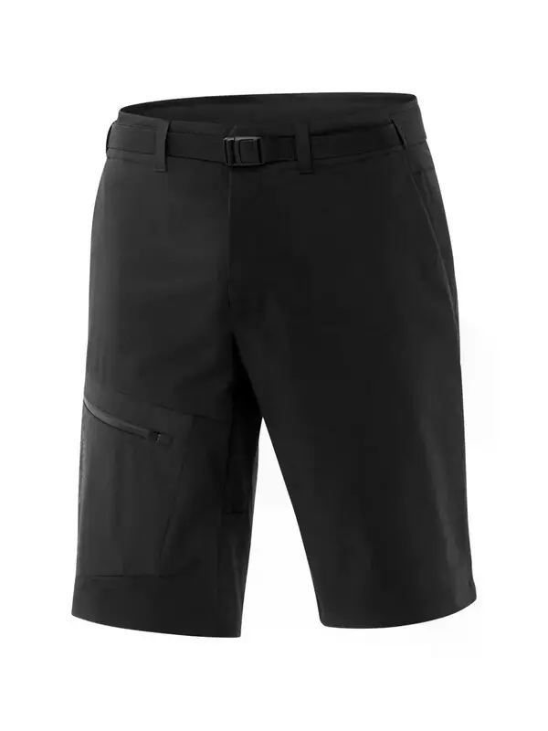 SALOMON Belted Bermuda Shorts With Zip-fastening Pocket