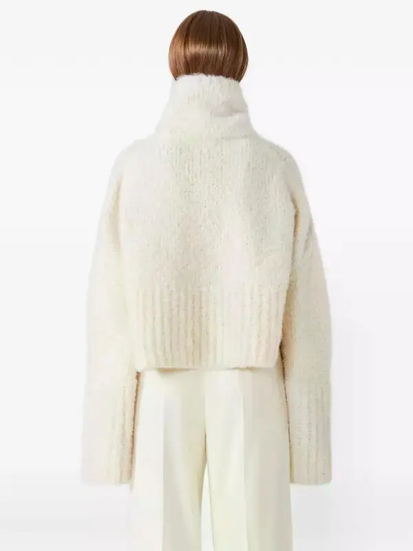 SA SU PHI Teddy Roll Neck Sweater