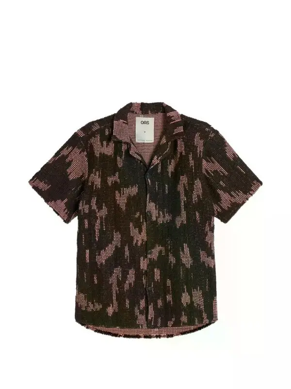 OAS Company Brink Cuba Button-down Shirt - Brown