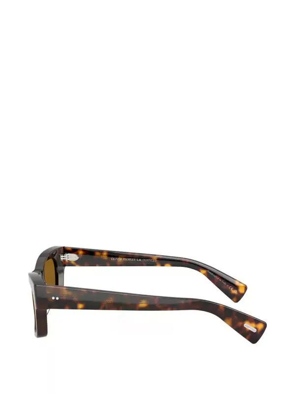 Oliver Spencer Rectangle Frame Sunglasses