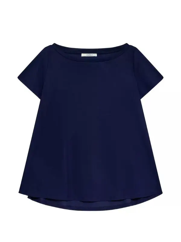 Malìparmi Boat Neck T-shirt - Blue