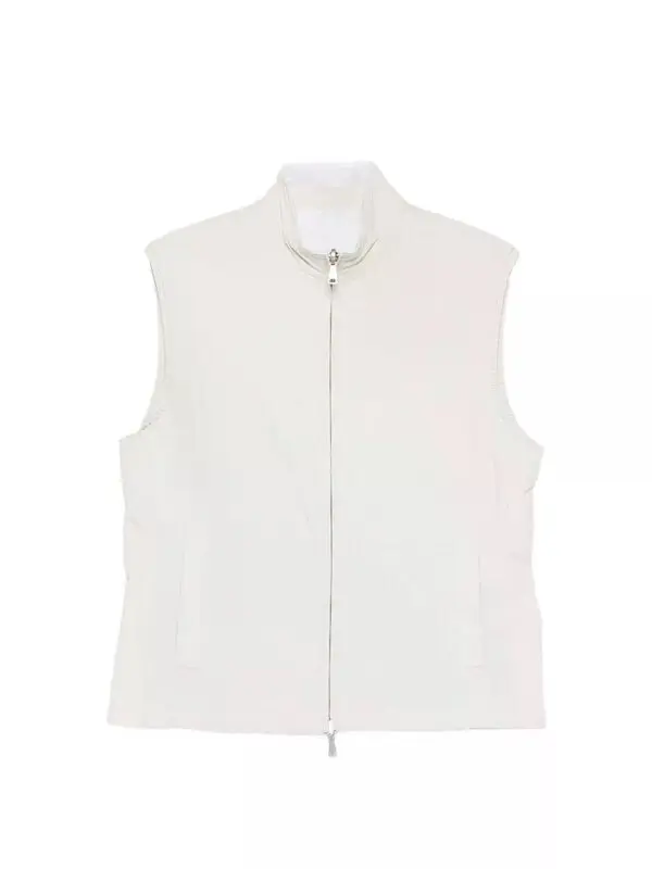 Eleventy Zip Quilted Gilet