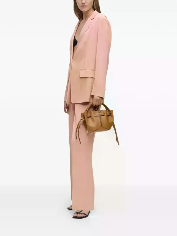 Karl Lagerfeld K/pierced Bucket Bag - Brown