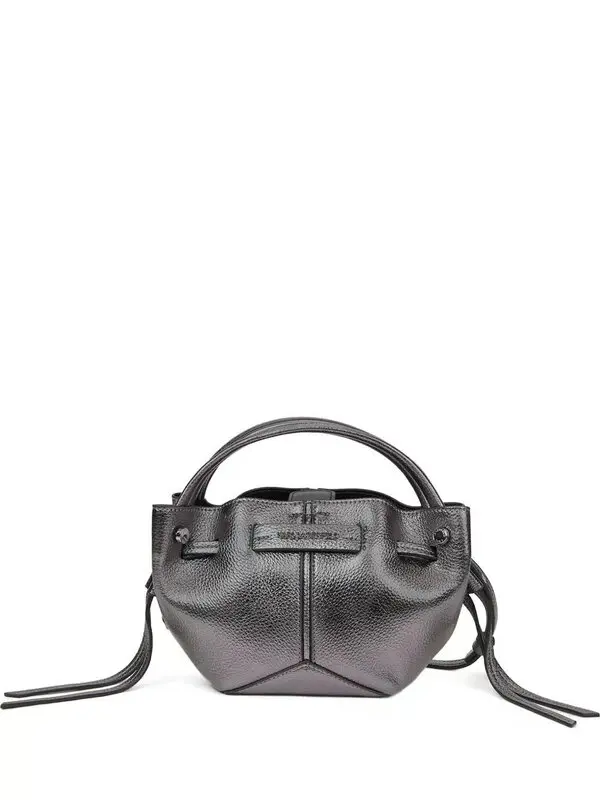 Karl Lagerfeld Mini K/pierced Bucket Bag - Silver