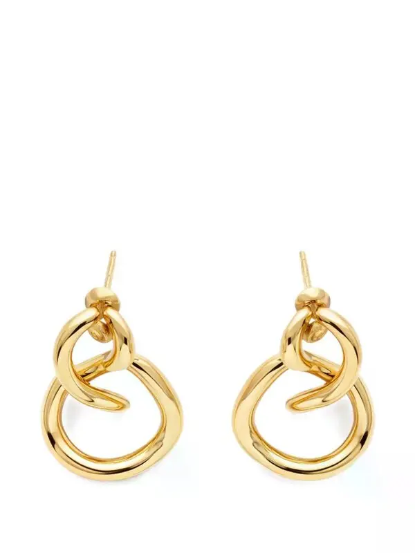 YOJ X Charlotte Aura Loop Earrings - Gold