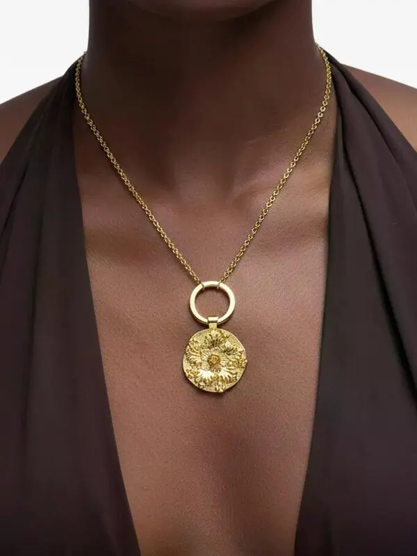 YOJ Maxi Flower Pendant Necklace