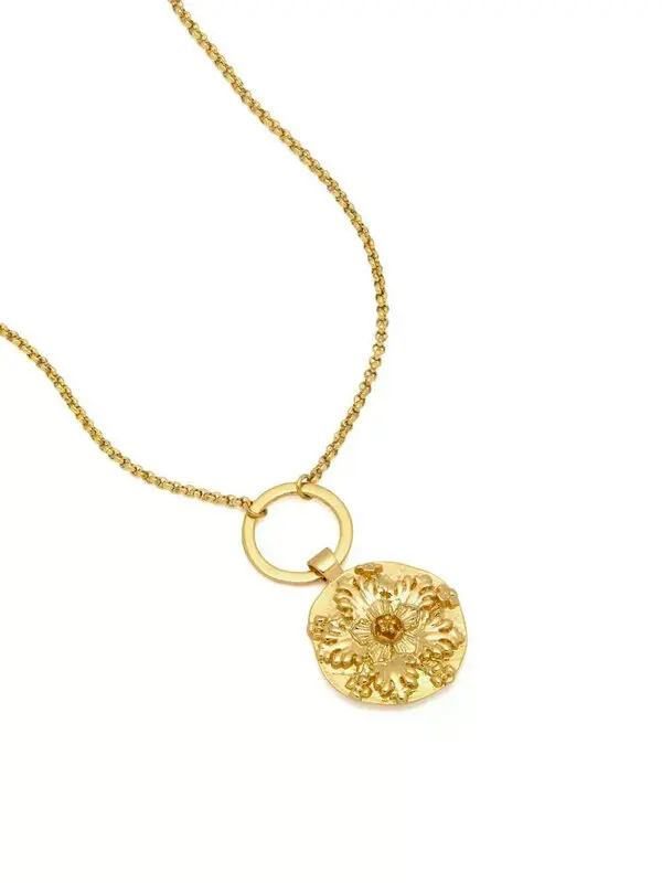 YOJ Maxi Flower Pendant Necklace