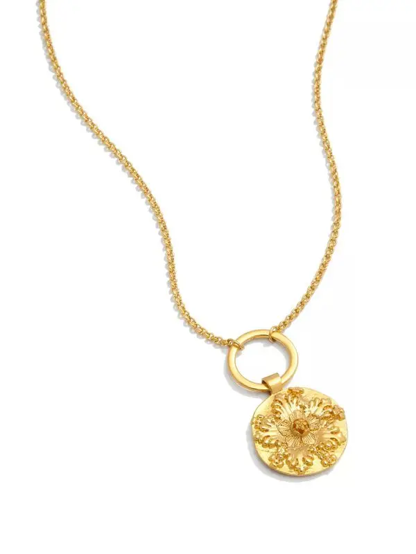 YOJ Maxi Flower Pendant Necklace
