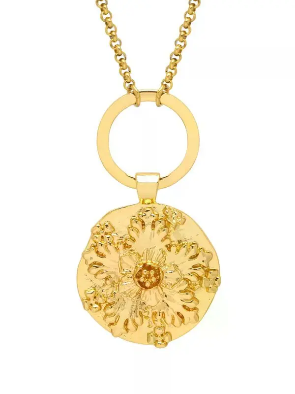 YOJ Maxi Flower Pendant Necklace