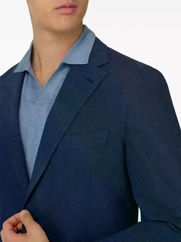 Boggi Milano Patch-pocket Single-breasted Blazer