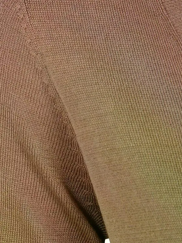 Rossopuro Silk Scoop Neck T-shirt - Neutrals