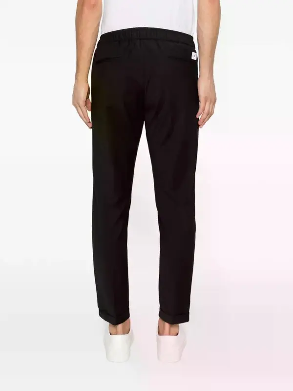 PMDS PREMIUM MOOD DENIM SUPERIOR Elasticated-waist Turn-up Trousers