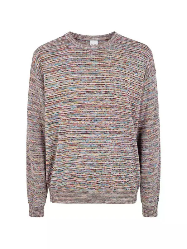 Paul Smith Signature Stripe Crew Neck Long Sleeve Sweater