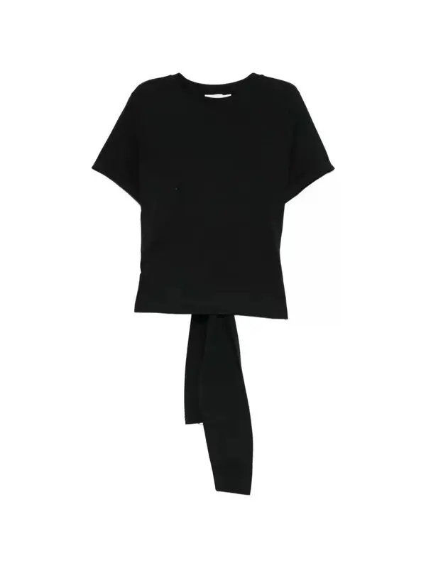 Ba&sh Cut-out Tie-back T-shirt