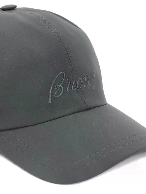Brioni Logo-embroidered Baseball Cap