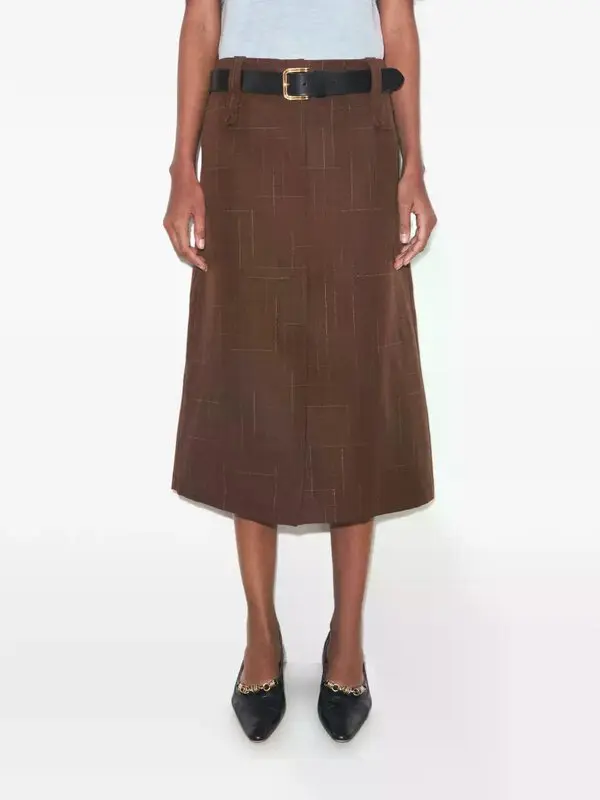 Tory Burch Wool Skirt