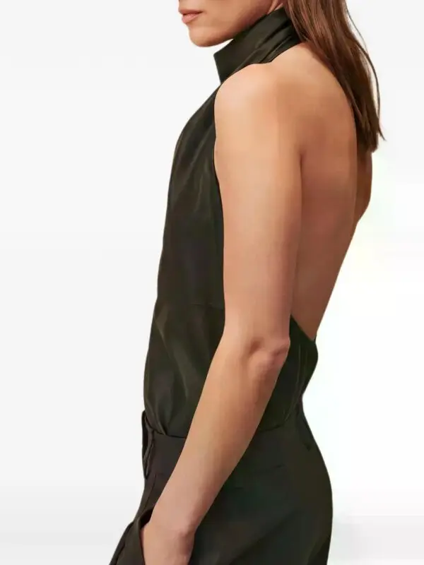 TWP High-neck Sleeveless Top